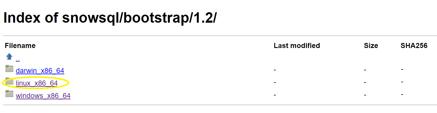Install snowSQL on Linux – SNOWDBA
