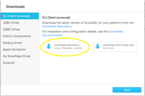 Install snowSQL on Windows – SNOWDBA