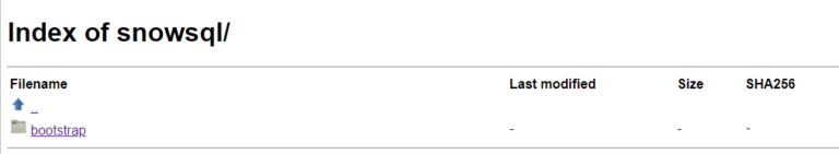 Install snowSQL on Windows – SNOWDBA