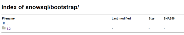Install snowSQL on Windows – SNOWDBA