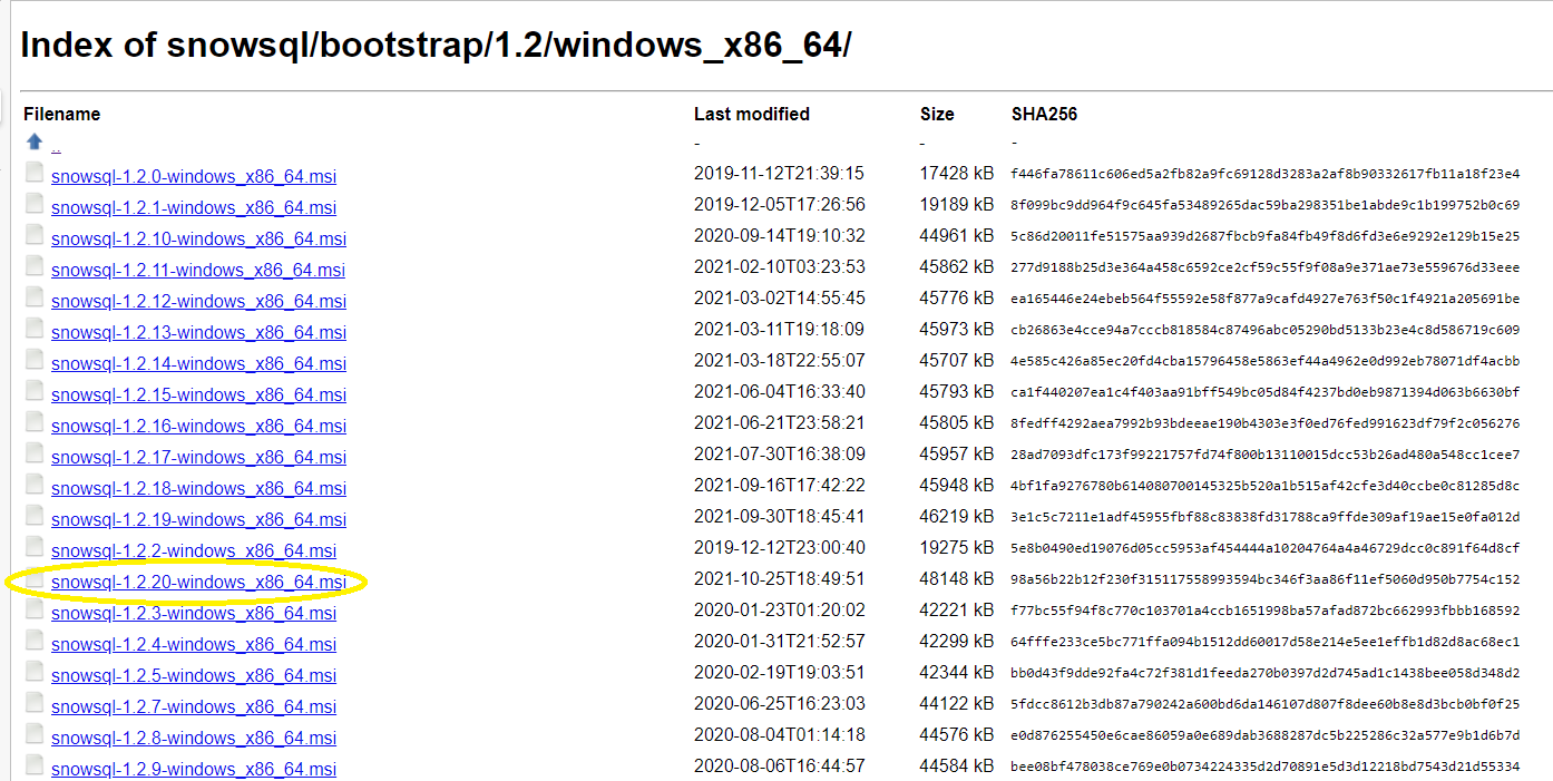 Install snowSQL on Windows – SNOWDBA