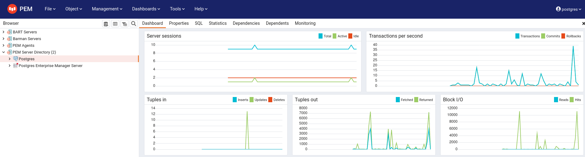 Postgres pgbench – SNOWDBA
