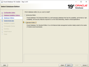 Install 19c Oracle on Windows – SNOWDBA