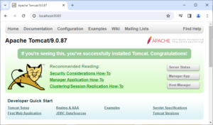 Installing Tomcat 9 on Windows – SNOWDBA